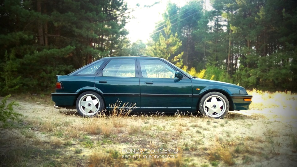 Honda Concerto 1.6 бензиновый 1992 | D16A9 на DRIVE2