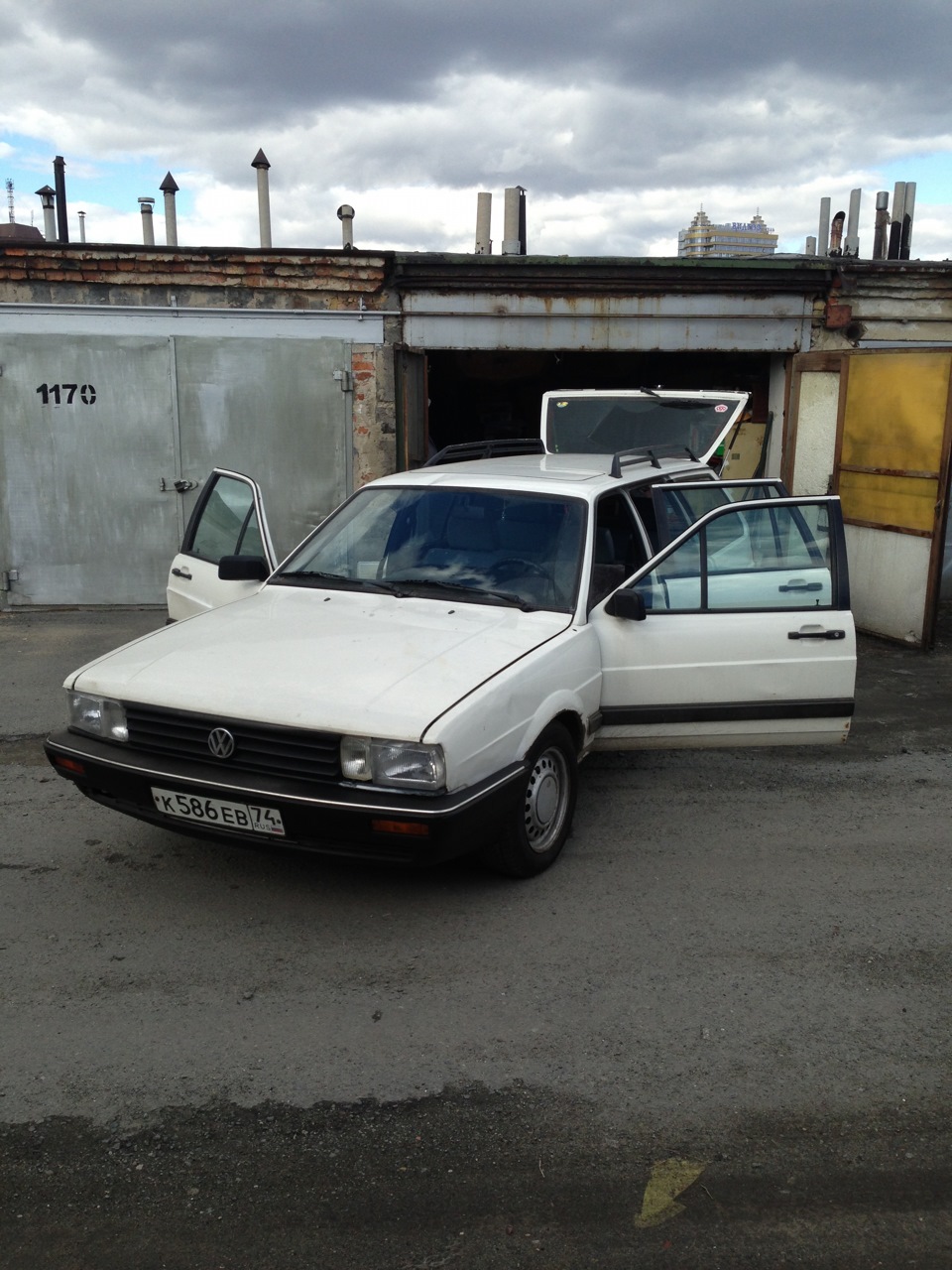Побуждение — Volkswagen Passat Variant (B2), 1,8 л, 1987 года ...