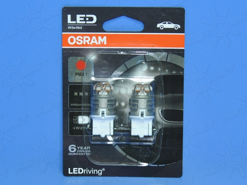 W21/5W Osram Premium Cool White в ДХО — Lada Vesta, 1,6 л, 2016 года ...