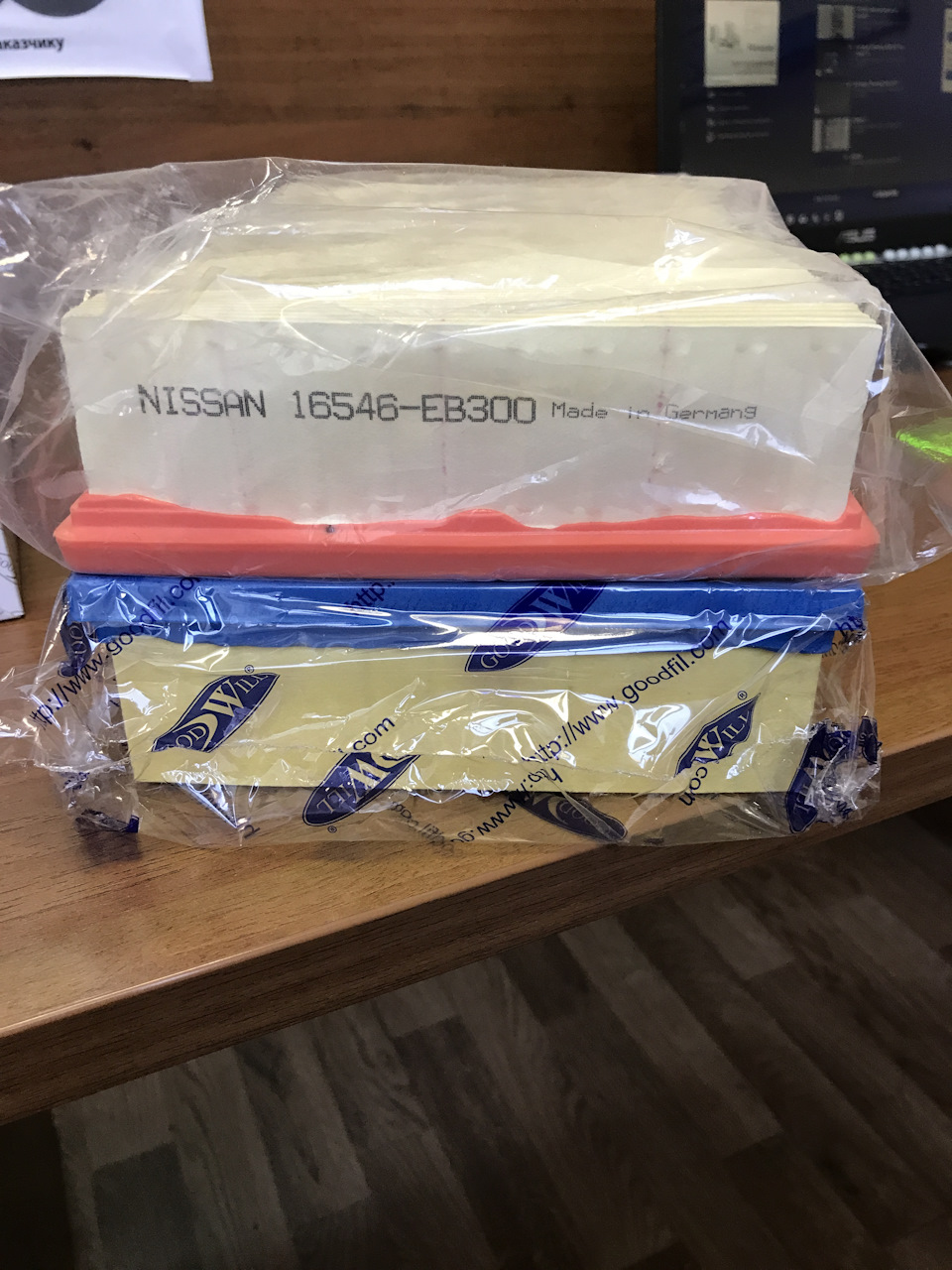 16546EB300 Воздушный фильтр OEM NISSAN INFINITI | Запчасти на DRIVE2