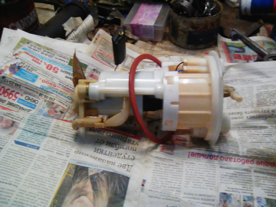 Топливный фильтр — KIA Rio (2G), 1,4 л, 2011 года | плановое ТО | DRIVE2