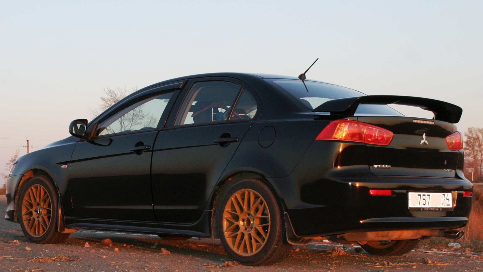 Mitsubishi Lancer X 2.0 бензиновый 2007 | Black на DRIVE2
