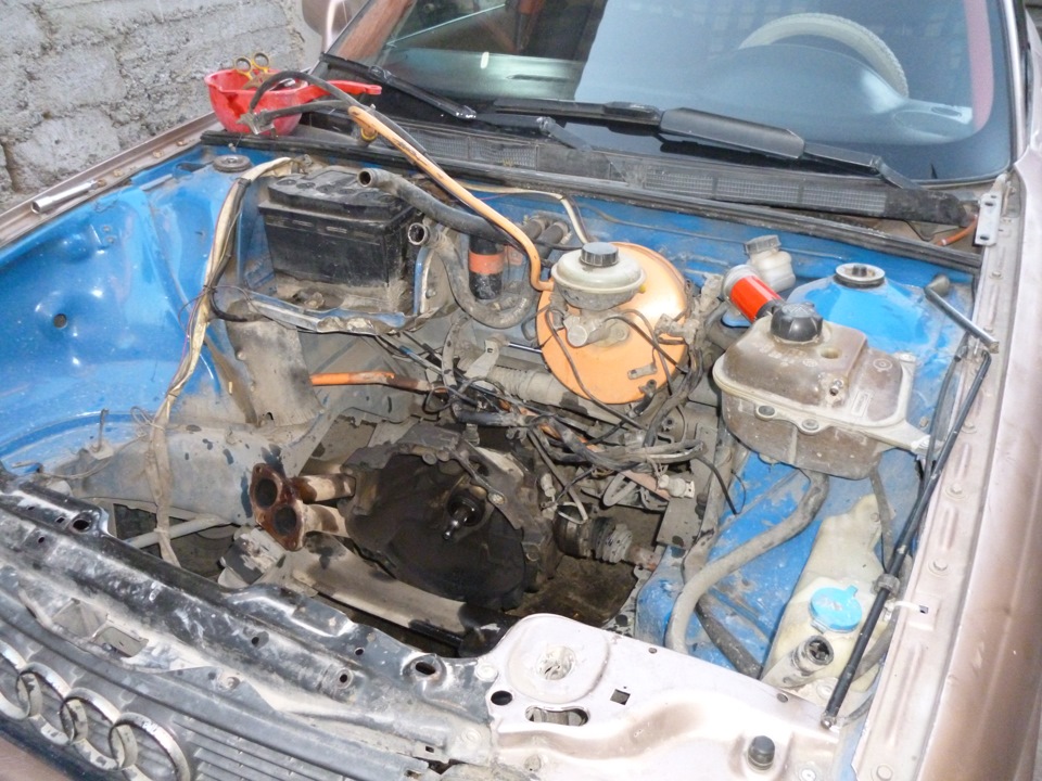 дурная голова+длинные ноги, вот и результат — Audi 80 (B3), 1,8 л, 1988 ...