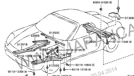 9095001826 Заглушка TOYOTA LEXUS | Запчасти на DRIVE2