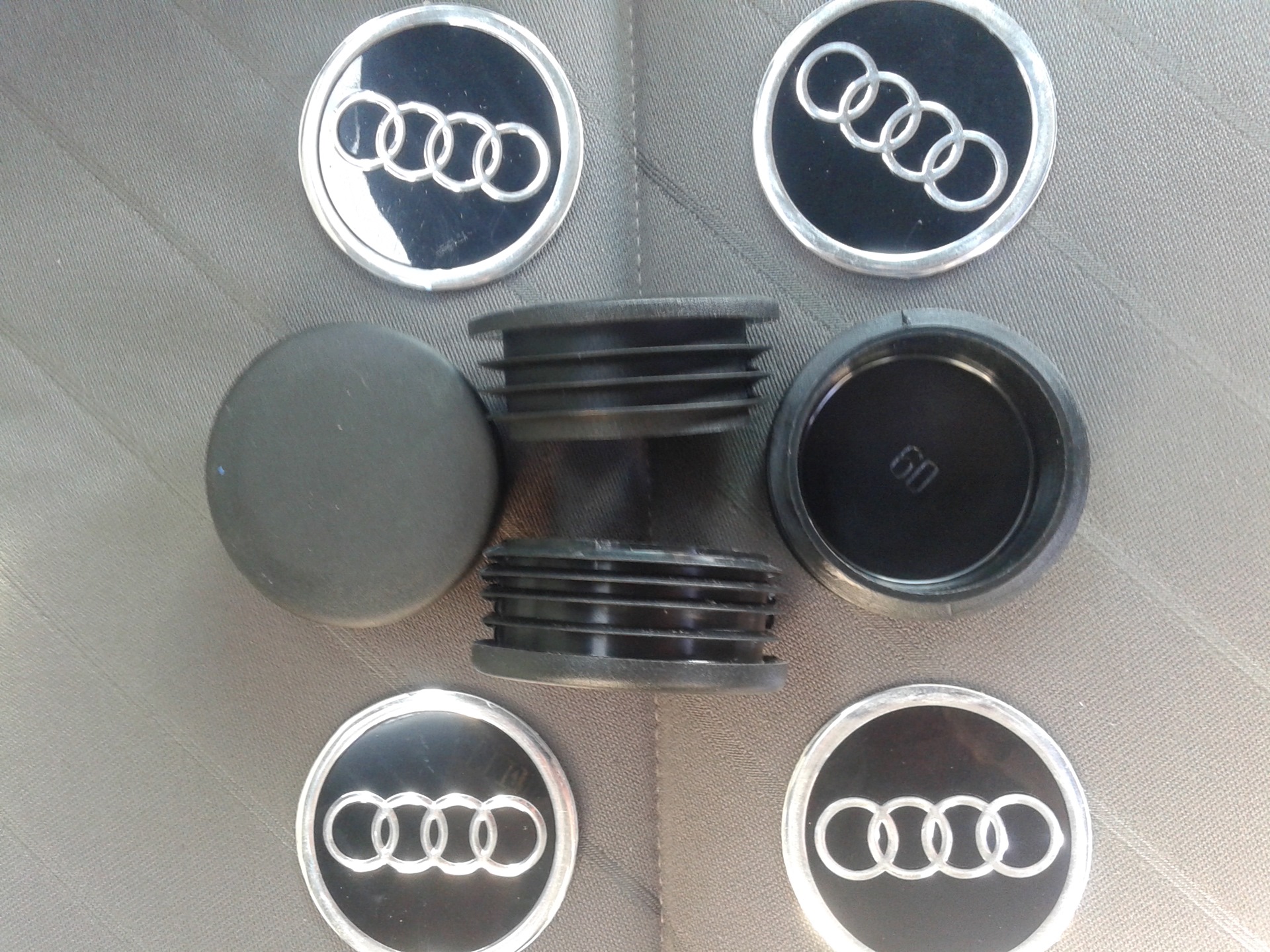 колпачки на диски(эконом вариант) — Audi A6 (C4), 2,5 л, 1996 года ...