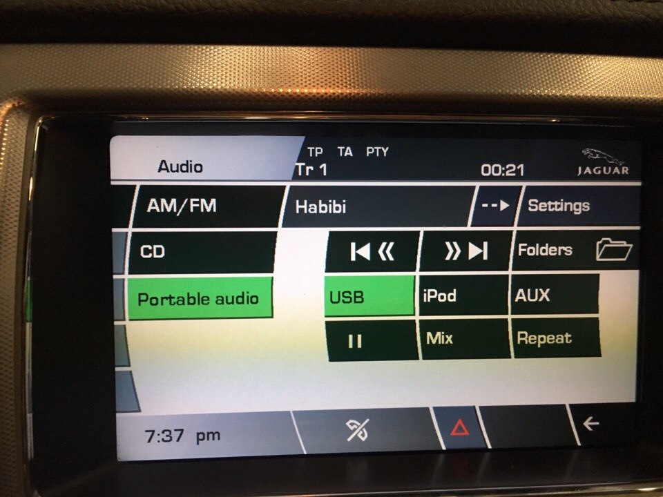 Установка штатного USB\aux\ipod. Мануал — Jaguar XF (1G), 3 л, 2008 ...