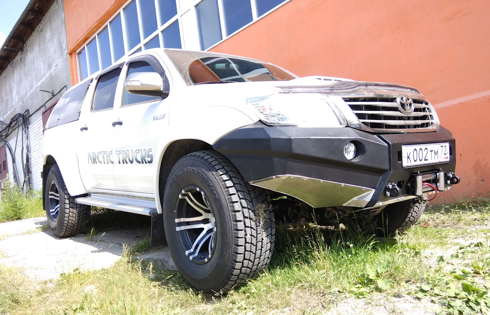 Hilux (7th generation) силовые бампера — DRIVE2