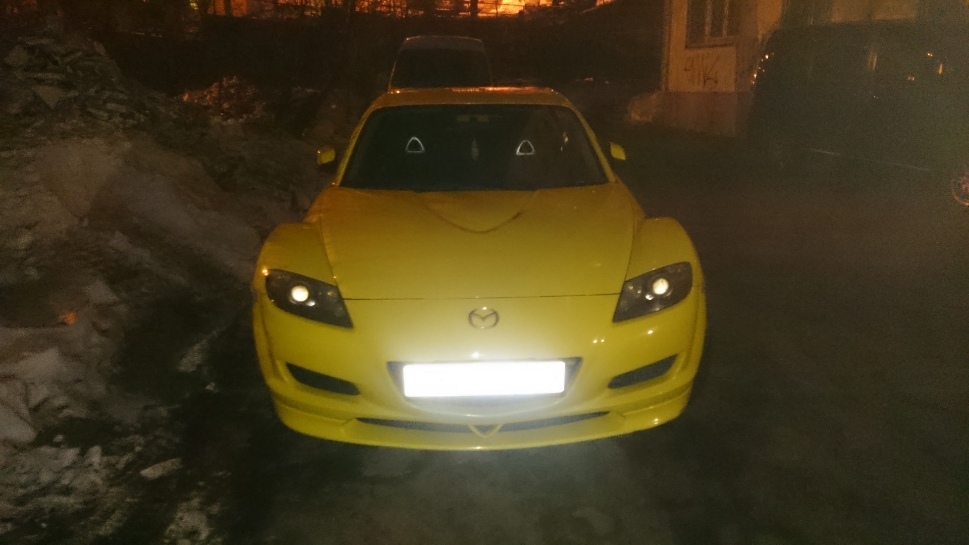 Mazda RX-8 1.3 бензиновый 2003 | желтый шмэл на DRIVE2