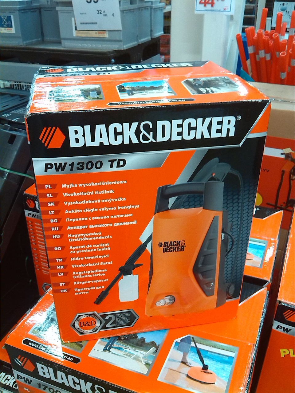 Мойка высокого давления Black&Decker для.всего! — Honda Jazz (1G), 1,4 ...