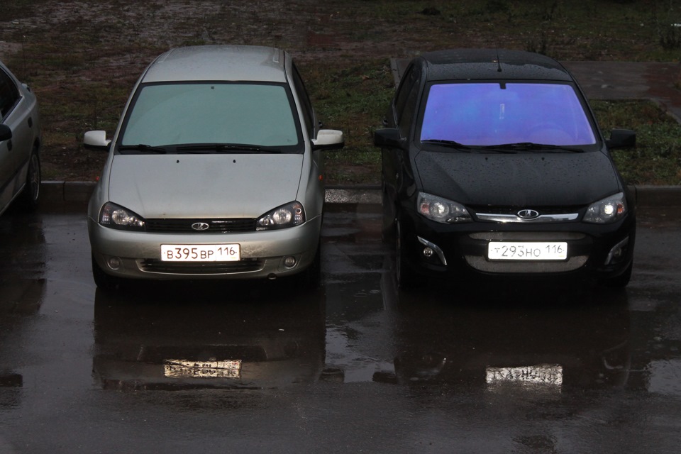 Cо лбом затянута карета — Lada Калина Хэтчбек (2G), 1,6 л, 2013 года ...