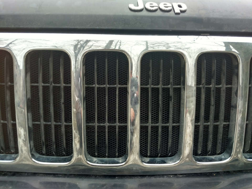 B2F. Эпизод 2. Защитная сетка решетки радиатора. — Jeep Cherokee (KJ ...
