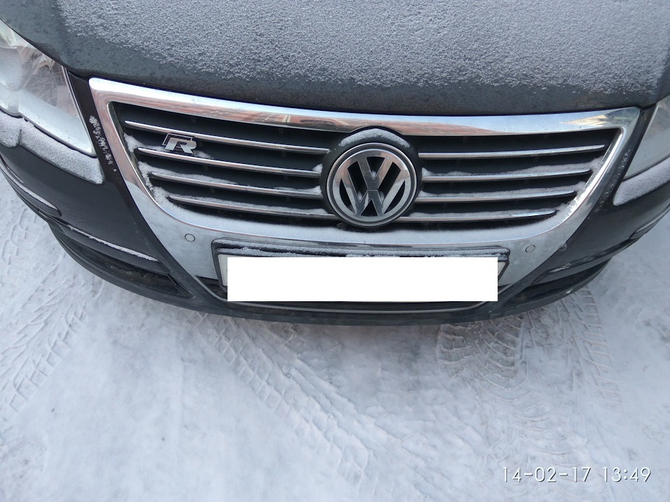 Китай ч. 1 Шилдик R-line, перед, зад. — Volkswagen Passat B6, 1,8 л ...