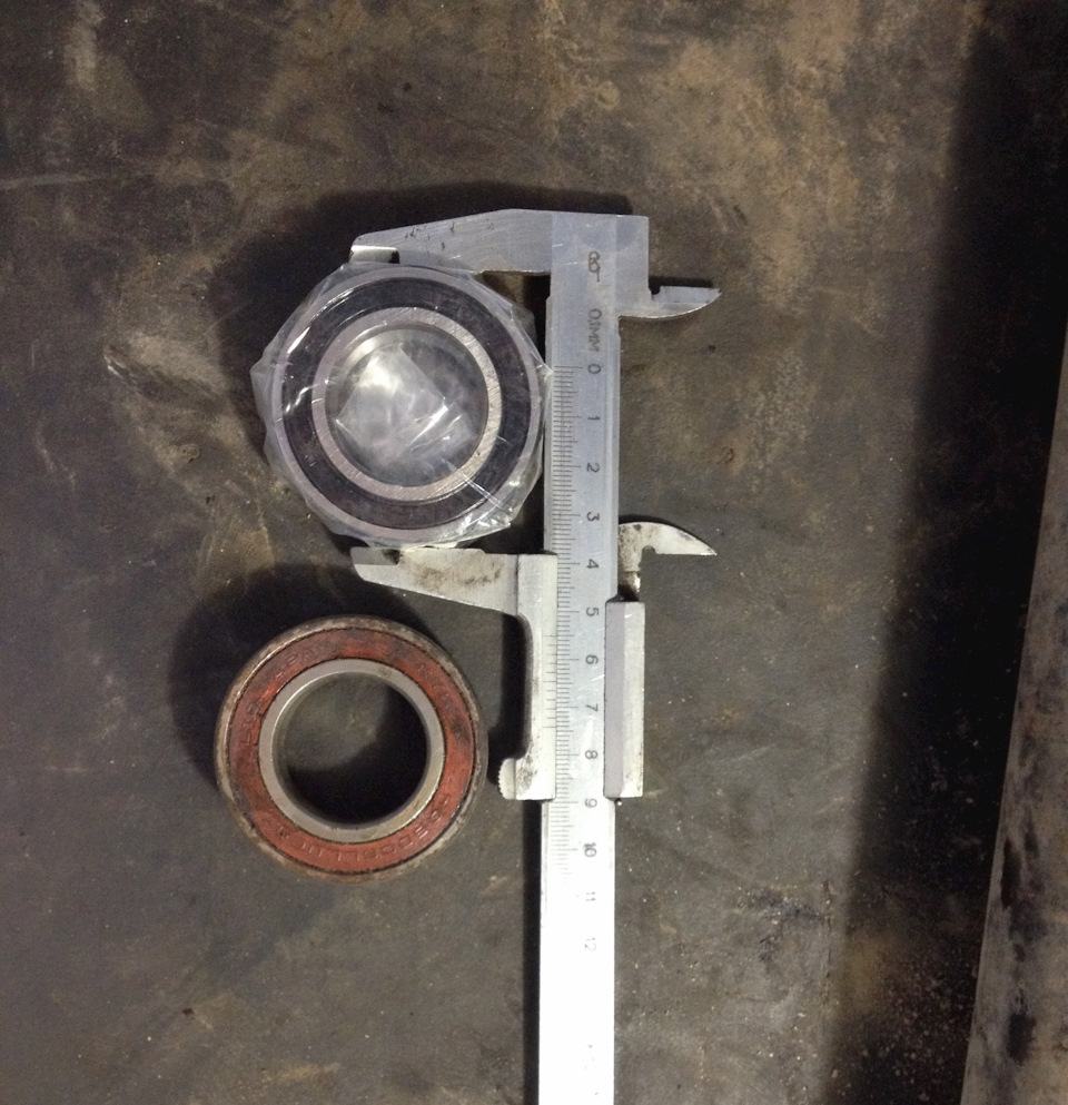 Замена подвесного подшипника — DRIVE2