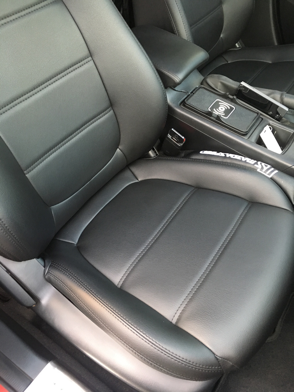 Чехлы из ЭКО кожи — Mazda 6 (3G) GJ, 2 л, 2013 года | стайлинг | DRIVE2