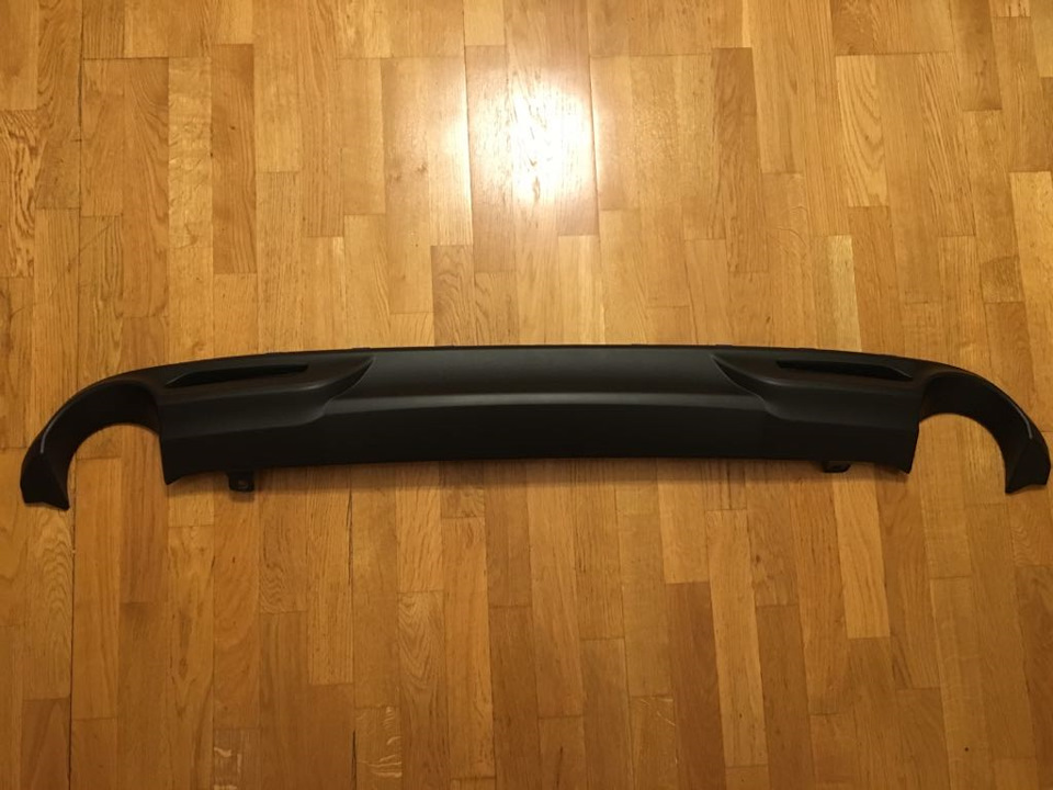 Накладка на задний бампер от S — Toyota Mark X (GRX130), 2,5 л, 2012 ...