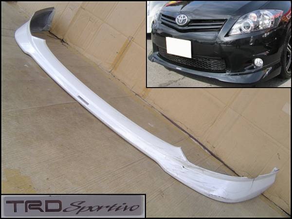 TRD AURIS FRONT SPOILER — Toyota Auris (1G), 1,6 л, 2008 года | тюнинг ...