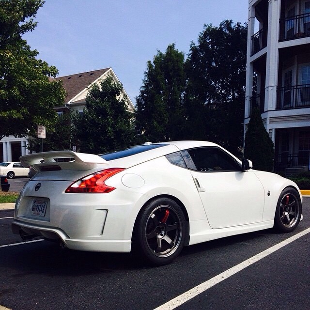 Rays wheels 4 — Nissan 370Z, 3,7 л, 2015 года | колёсные диски | DRIVE2