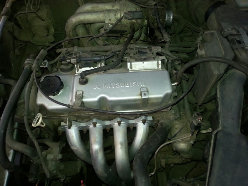 Установка паука Стингер — Mitsubishi Lancer IX, 1,6 л, 2005 года ...