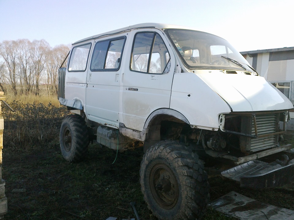 Передок и задние крылья — ГАЗ Газель, 4,2 л, 1994 года | тюнинг | DRIVE2