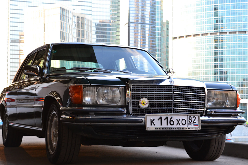 Несколько красивых фото! — Mercedes-Benz S-Class (W116), 2,8 л, 1979 ...