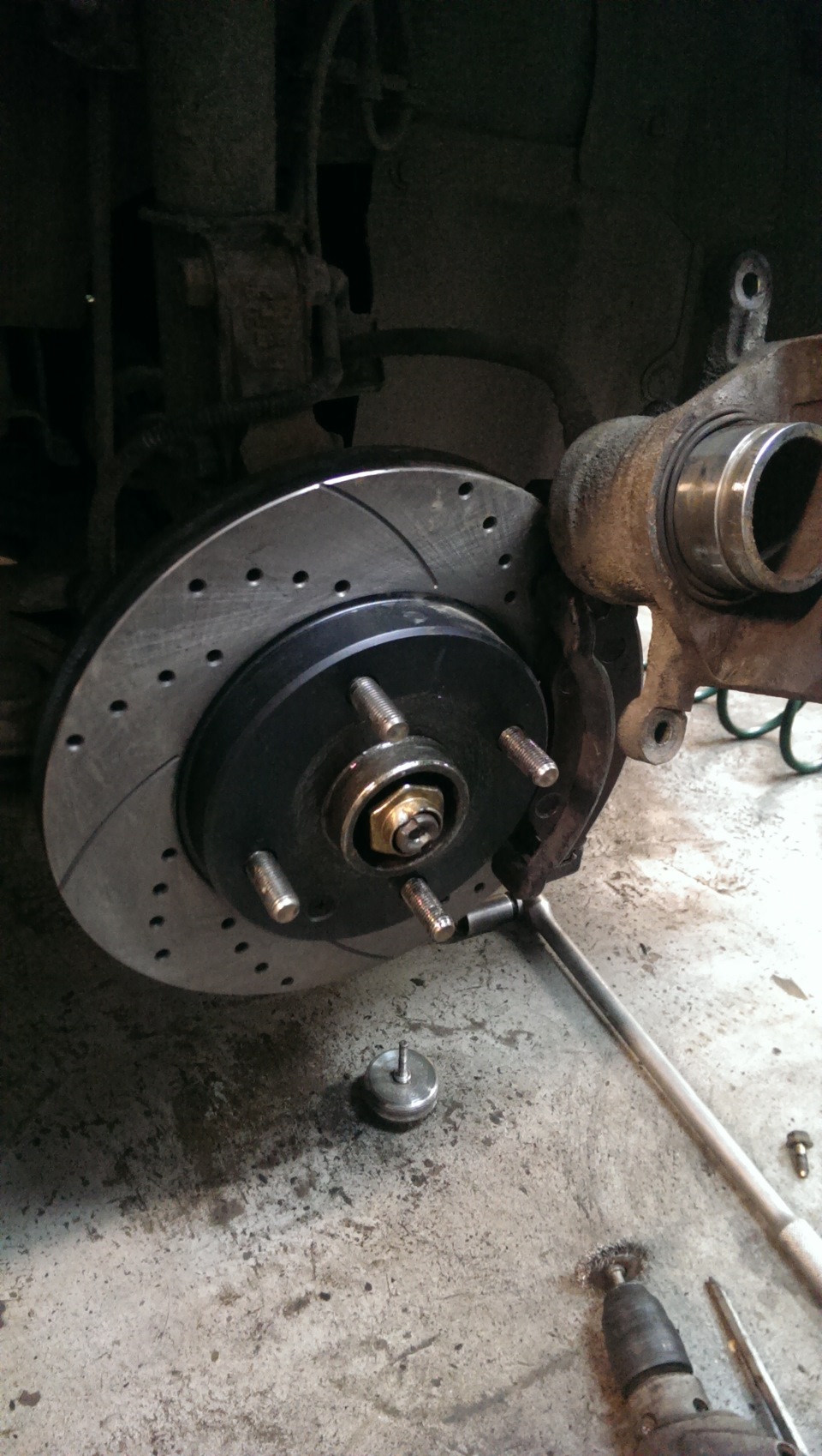 Замена Охл/Ж. тормозных дисков, и чистка тормозных цилиндров ...