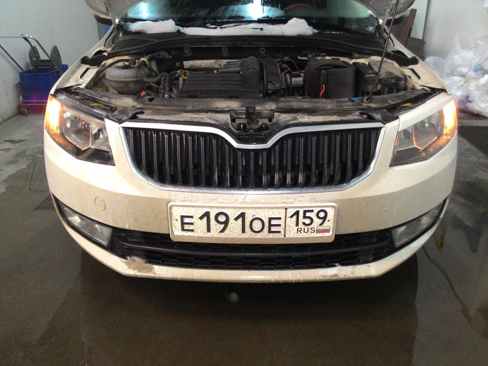 Однобровый+аксессуары — Skoda Octavia A7 Mk3, 1,4 л, 2013 года ...