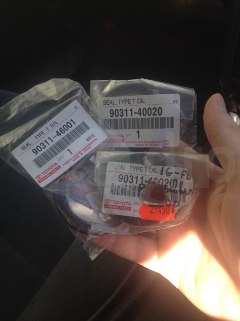 9031146001 Сальник лобовой OEM TOYOTA LEXUS | Запчасти на DRIVE2