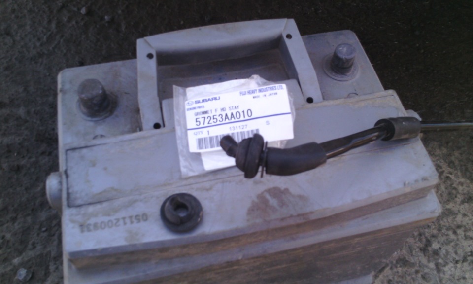 Уплотнительная резинка держателя капота — Subaru Legacy (BL/BP), 2 л ...