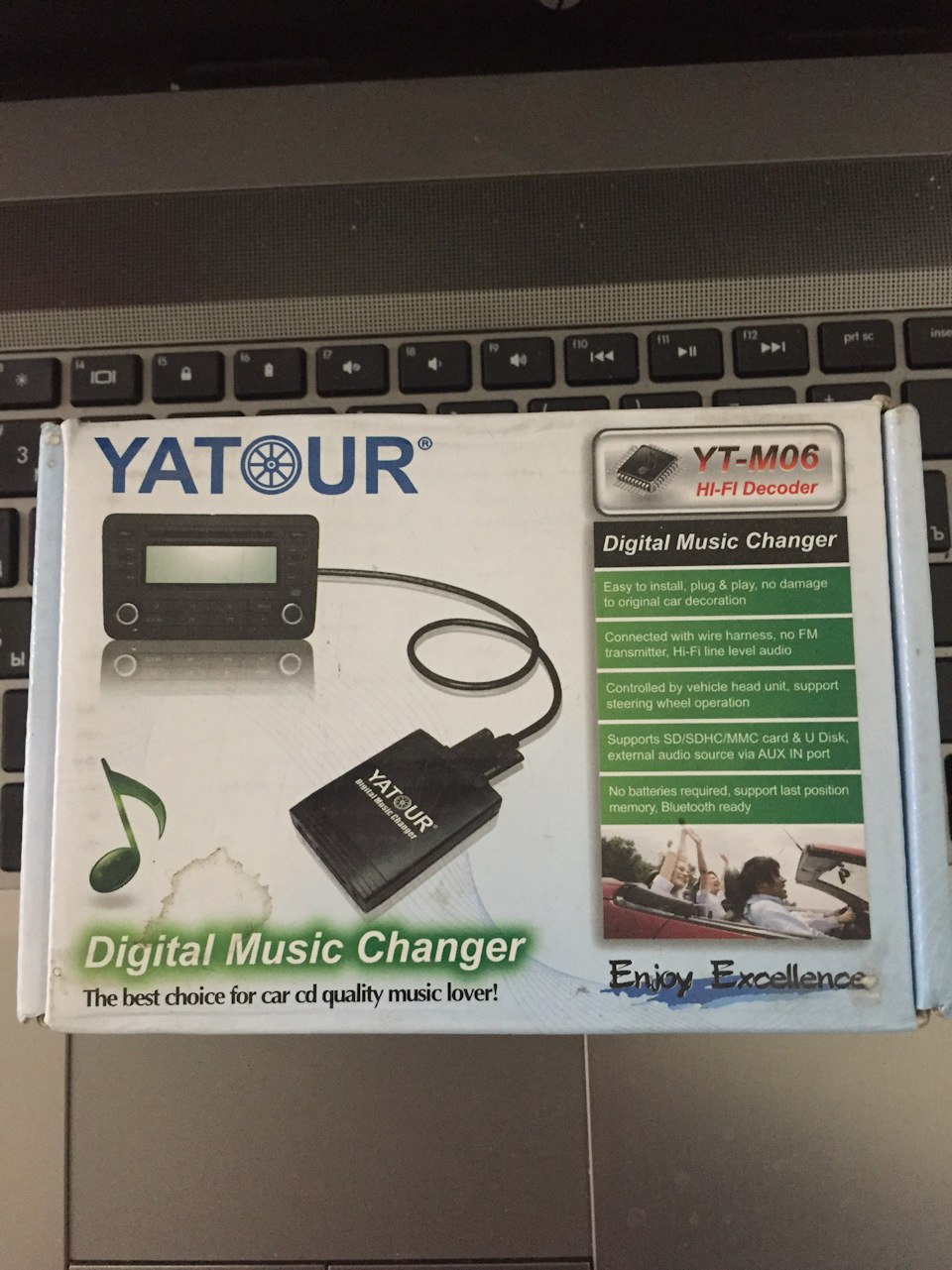 Yatour YT-M06 — Toyota Camry (XV40), 2,4 л, 2008 года | автозвук | DRIVE2