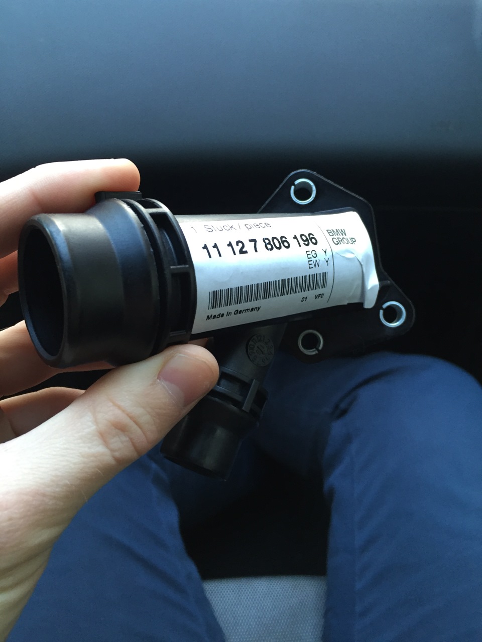 11127806196 Соединительный патрубок BMW | Запчасти на DRIVE2