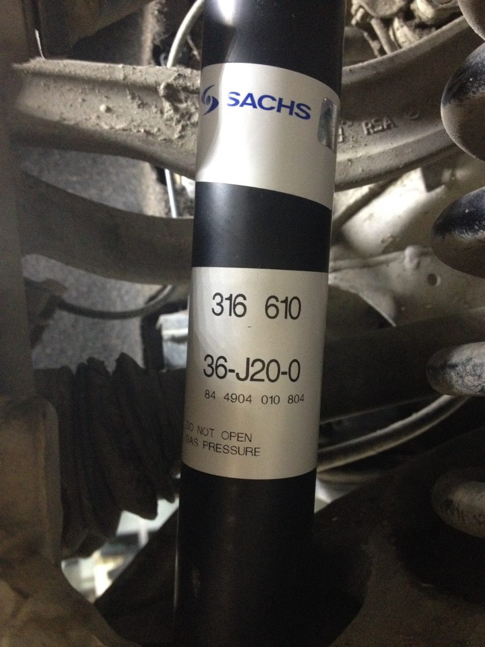 316610 Амортизатор для MERCEDES-BENZ SACHS | Запчасти на DRIVE2