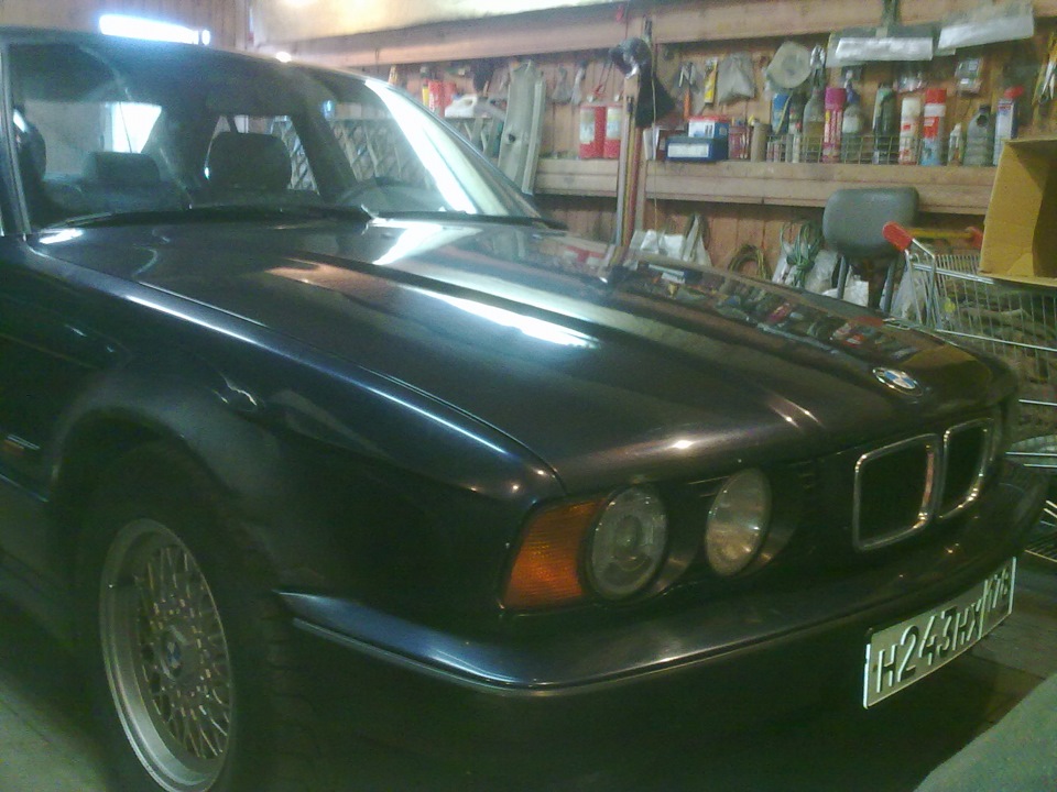 Вот и началась эпопея по покраске кузова) — BMW 5 series (E34), 2,5 л ...