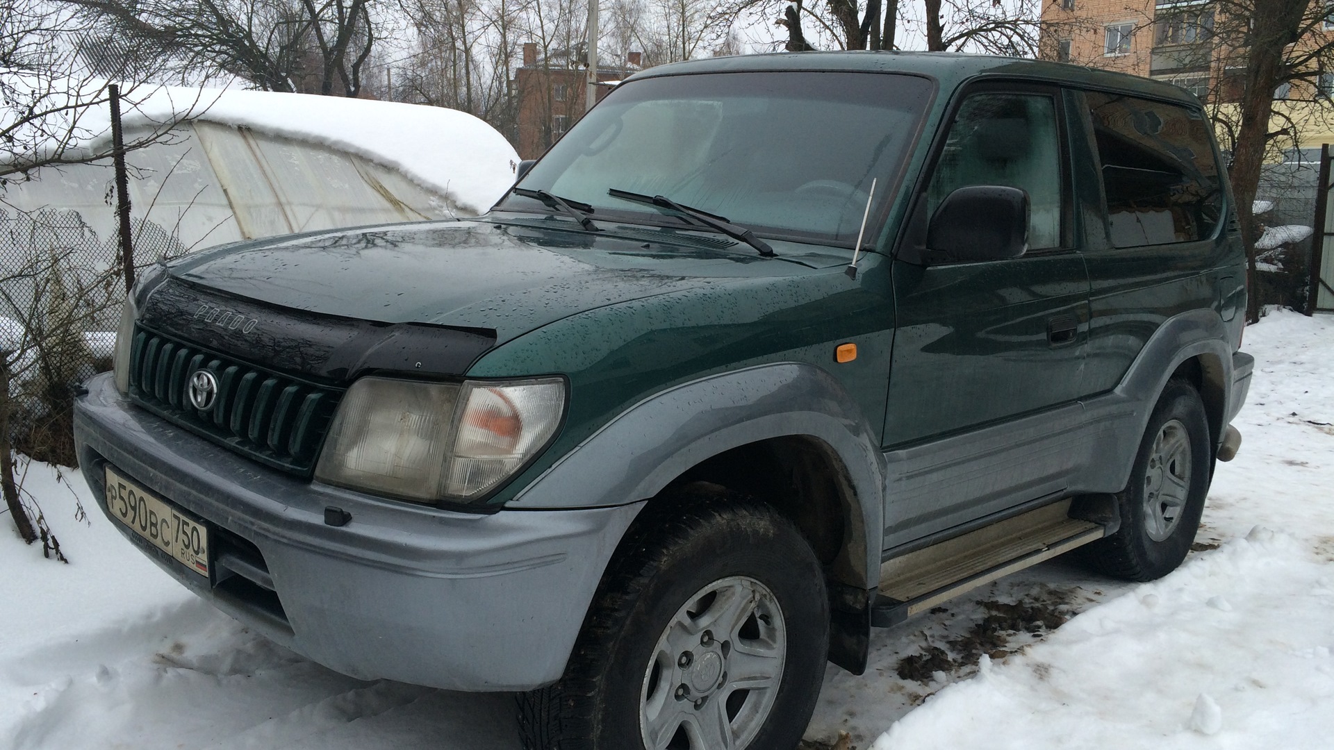 Toyota Land Cruiser Prado 90-series 3.4 бензиновый 1997 | на DRIVE2