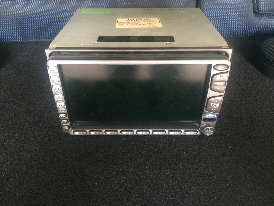 Продам магнитолу 2DIN Toyota NMCT-D59 — Toyota Vitz (90), 1,5 л, 2009 года | другое | DRIVE2