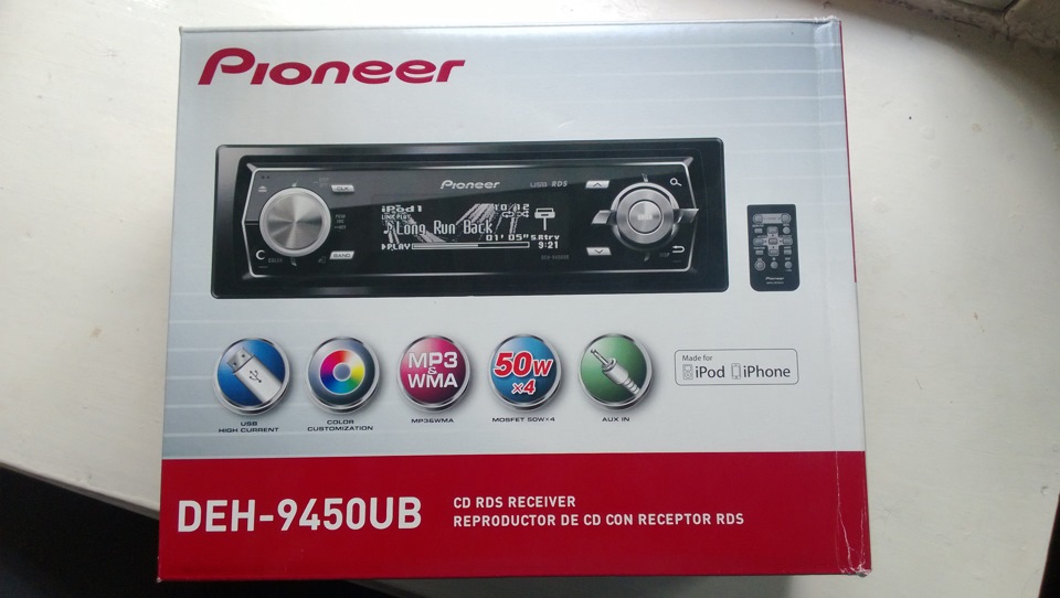 пионер DEH 9450 UB — Ford Mondeo II, 1,8 л, 1998 года | автозвук | DRIVE2