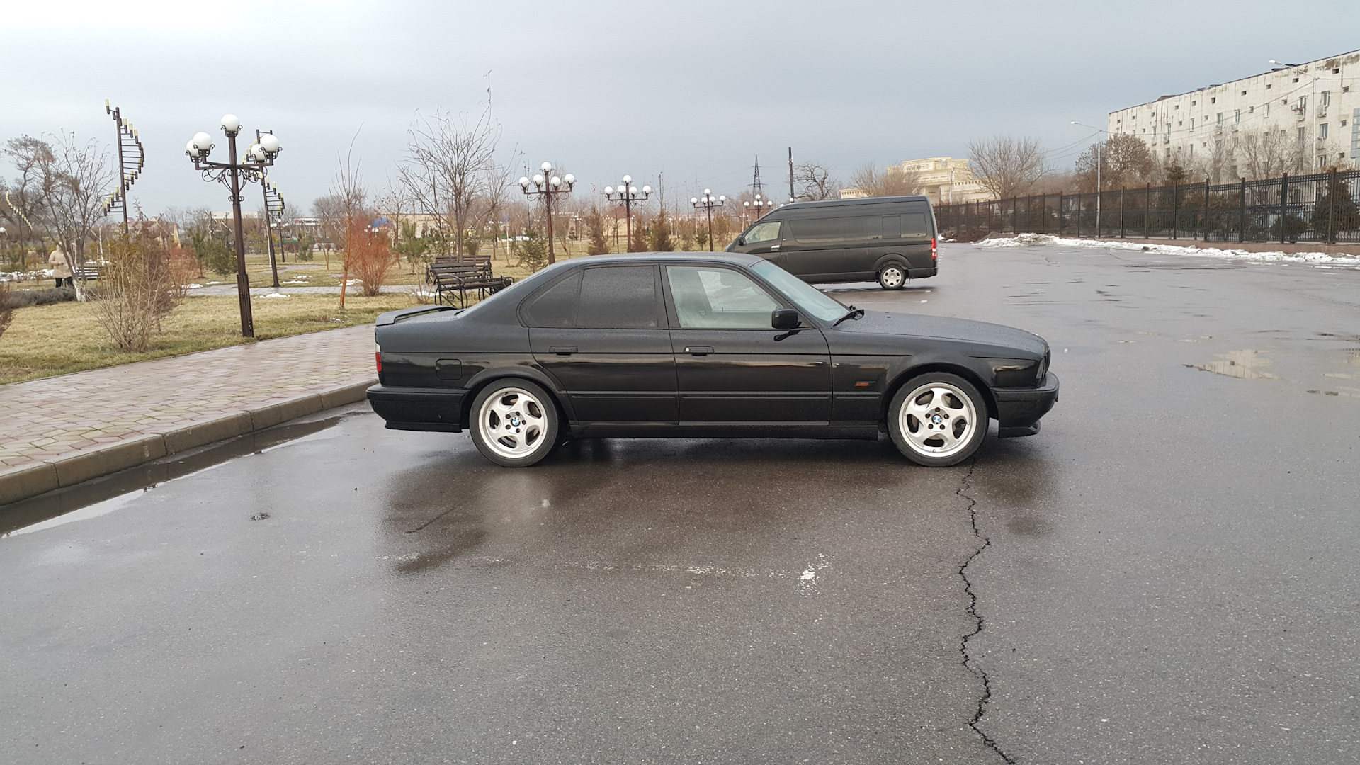 Eibach Pro-kit установка. — BMW 5 series (E34), 2,5 л, 1992 года ...