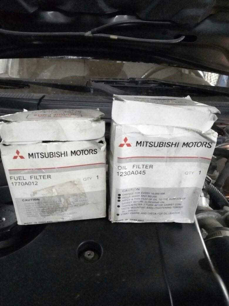 1770A012 Фильтр топливный Mitsubishi | Запчасти на DRIVE2