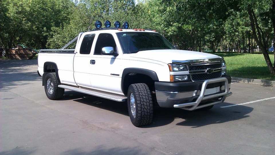 Chevrolet Silverado (GMT800) 6.0 бензиновый 2004 | 2500HD на DRIVE2