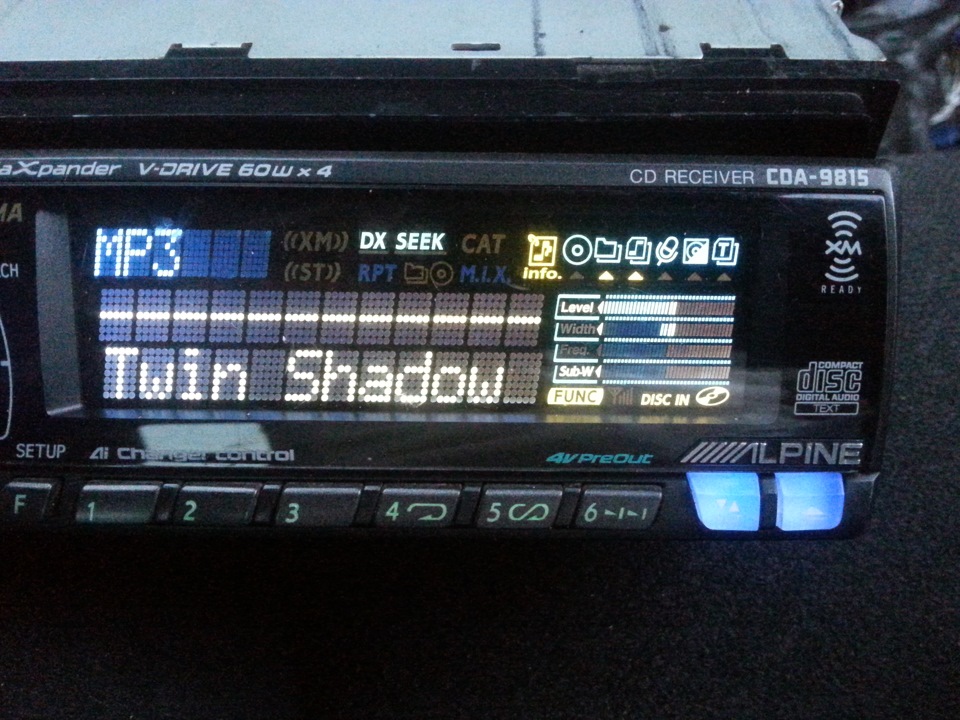 Old school или возвращаемся к грампластинкам :) Alpine-cda 9815 ...