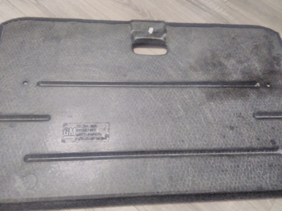 Двойное дно багажника — Opel Corsa D, 1,3 л, 2008 года | аксессуары ...