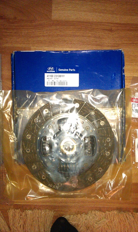 4110023138FFF Диск сцепления KIA HYUNDAI | Запчасти на DRIVE2