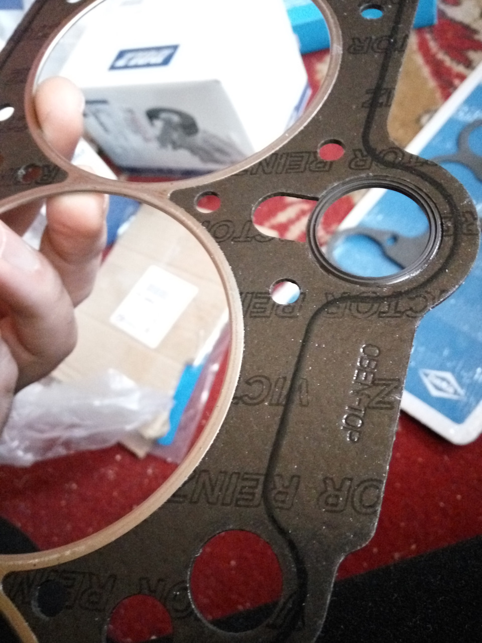 612829000 Прокладка, головка цилиндра VICTOR REINZ | Запчасти на DRIVE2