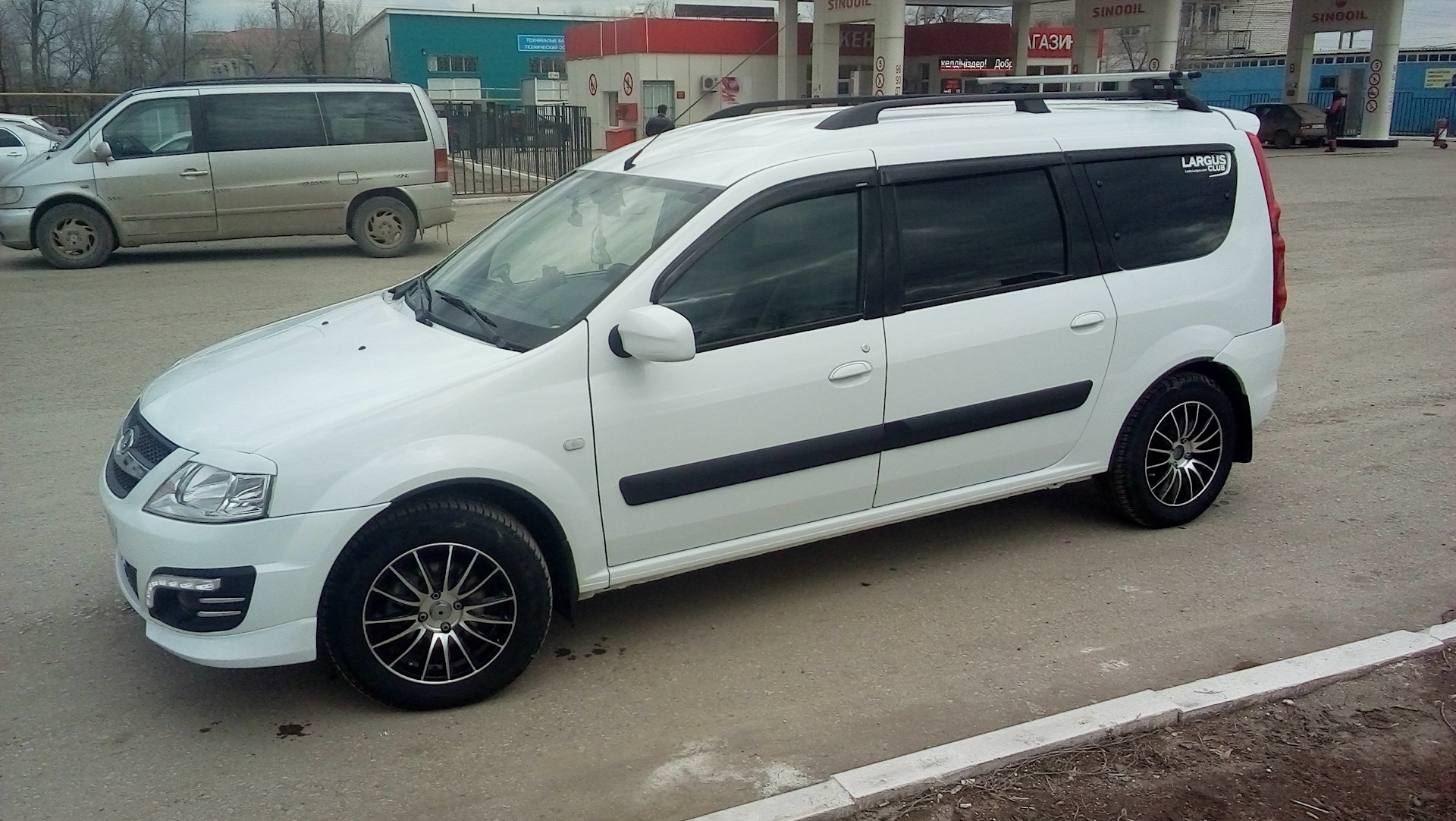 Подключение ДХО через ручник… — Lada Ларгус, 1,6 л, 2014 года ...