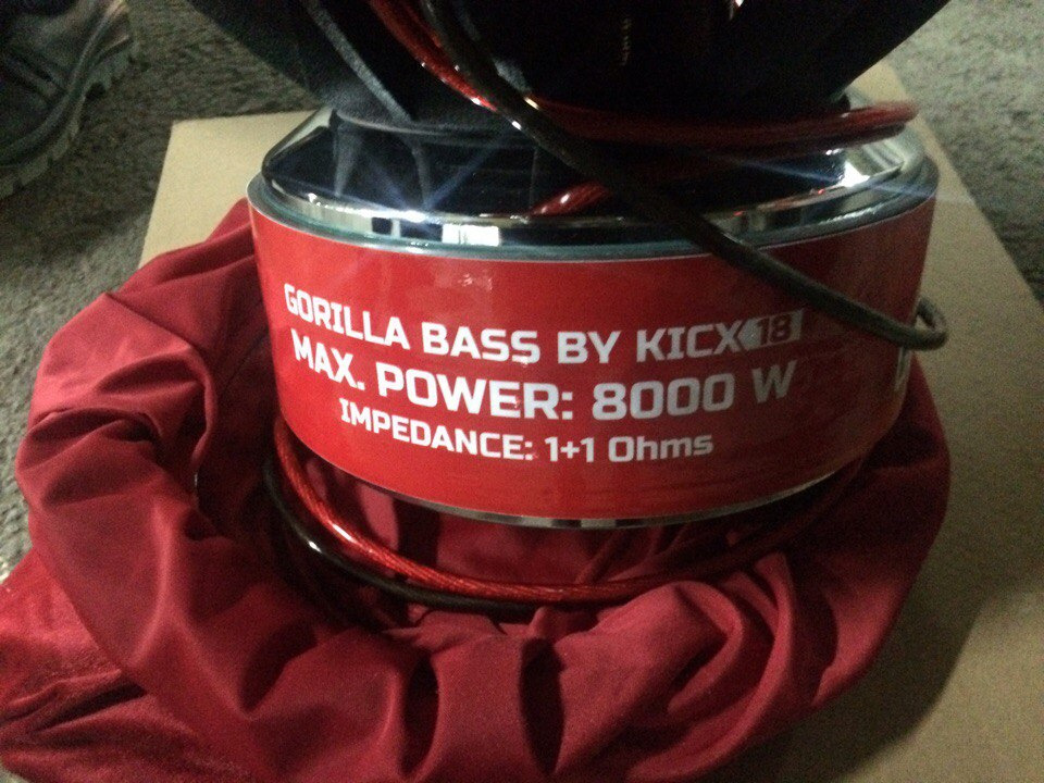 Kicx Russia. GORILLA BASS 18 — Ford Focus Hatchback II, 1,8 л, 2006 года | автозвук | DRIVE2