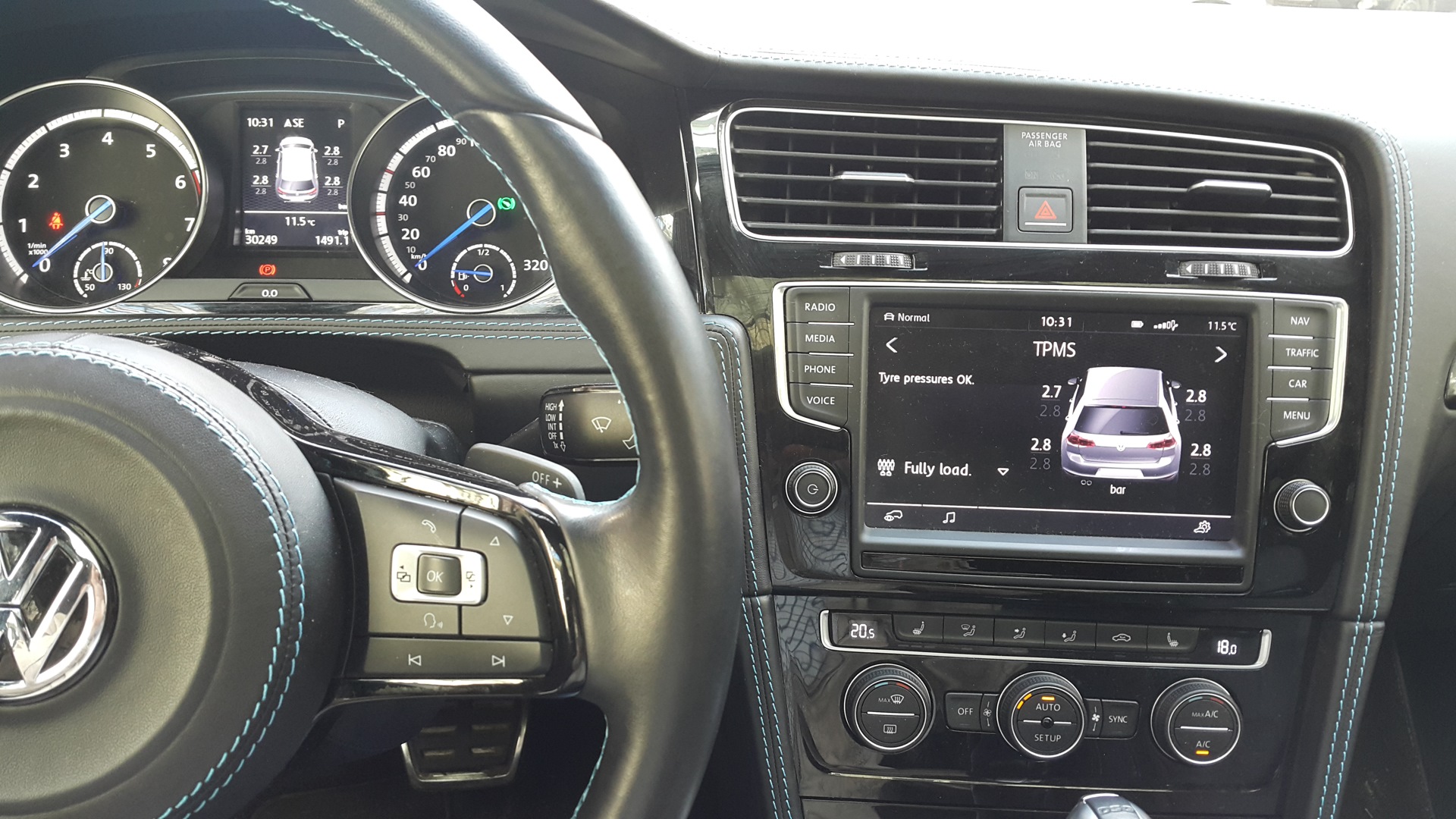 История с давлением: внедрение RDKS aka TPMS — Volkswagen Golf R Mk7, 2 ...