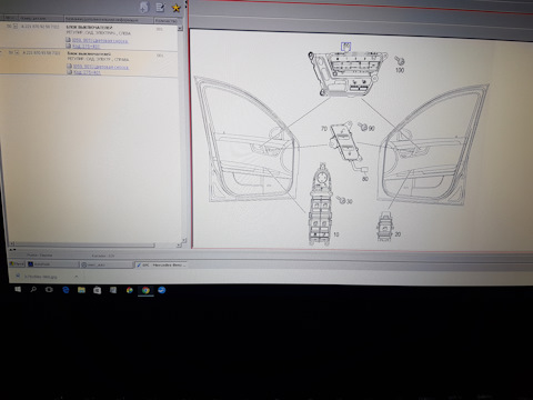 A2218709258 Кнопка MERCEDES | Запчасти на DRIVE2