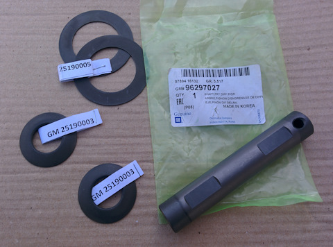 96297027 Ось сателлитов дифференциала GM | Запчасти на DRIVE2