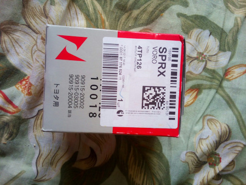 9091520002 Фильтр масляный TOYOTA LEXUS | Запчасти на DRIVE2