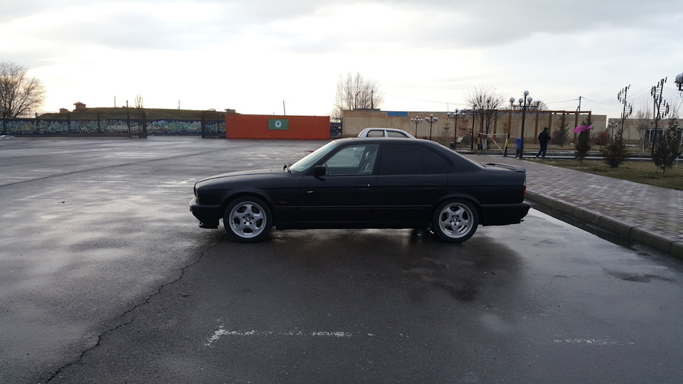 Eibach Pro-kit установка. — BMW 5 series (E34), 2,5 л, 1992 года ...