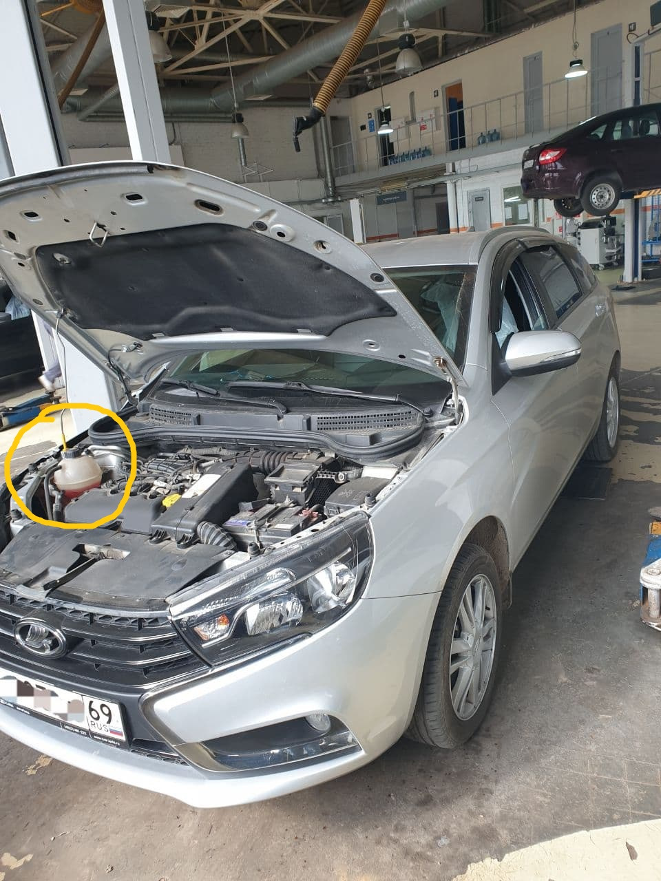 Плановое ТО 3 — Lada Vesta (1G), 1,6 л, 2019 года | плановое ТО | DRIVE2